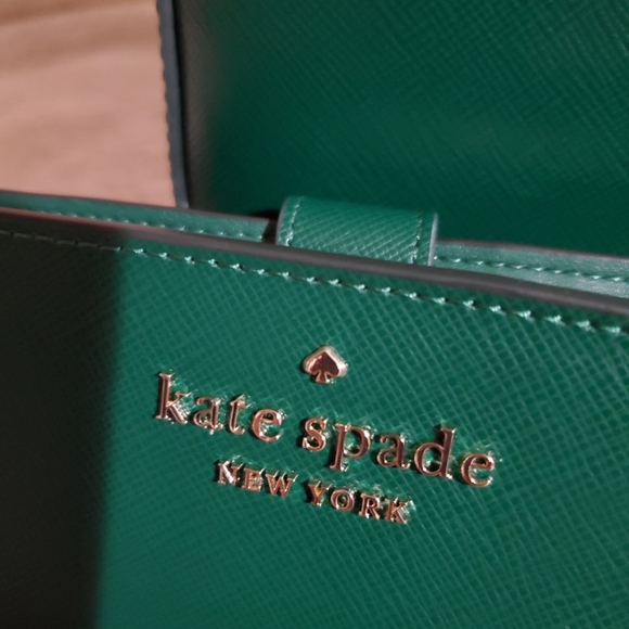 kate spade | Bags | Nwt Kate Spade Set Deep Jade Green Bag And Wallet ...